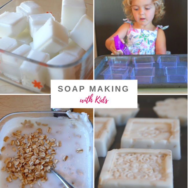 Homemade Soap with Kids - TinkerLab