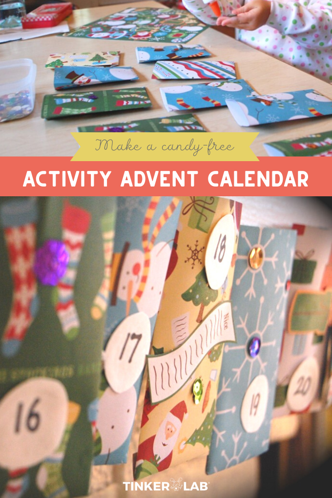 DIY Activity Advent Calendar TinkerLab DIY Activity Advent Calendar TinkerLab