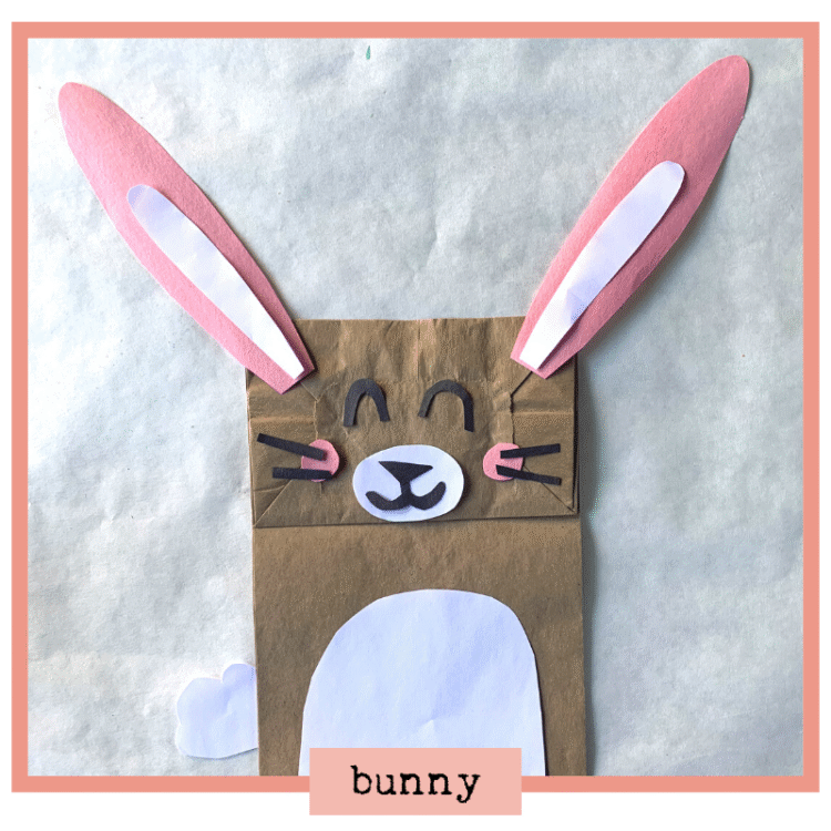 Paper Bag Animal Puppets - TinkerLab